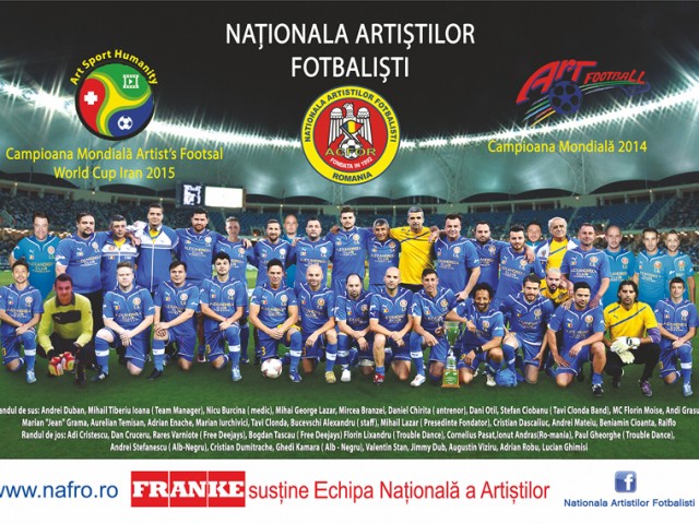 Franke Romania, noul partener al Nationalei Artistilor - Echipa ...